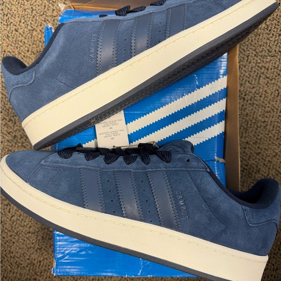 adidas | Shoes | Adidas Campus 0s Marine Blue Navy Suede Campus Shoes ...